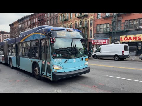 MTA New York City Bus: 2017 New Flyer XD60 "Xcelsior" Artic #6109 On ...