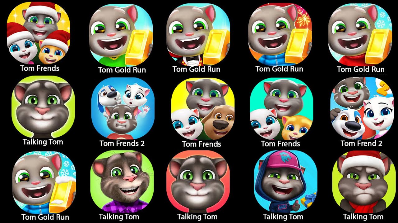 Go Tom Frends 2( My Tom 2,Tom Frends 2,Talking Tom 2,Tom Time Rush, Tom ...