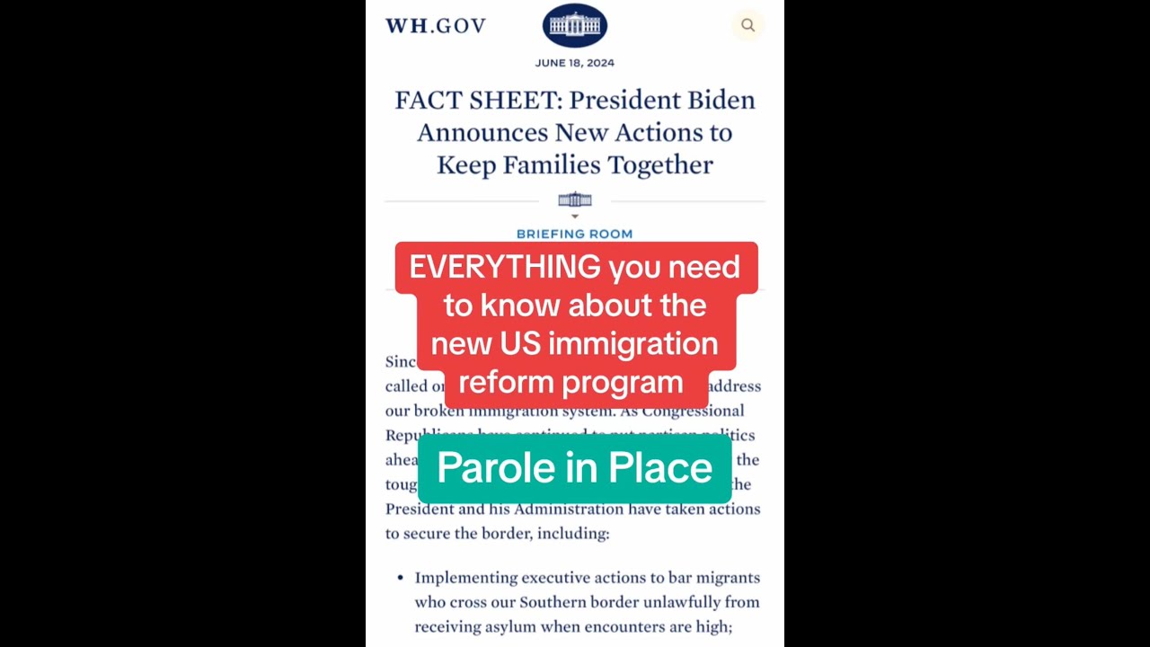 EVERYTHING You Need To Know About The New US Immigration Reform Program ...