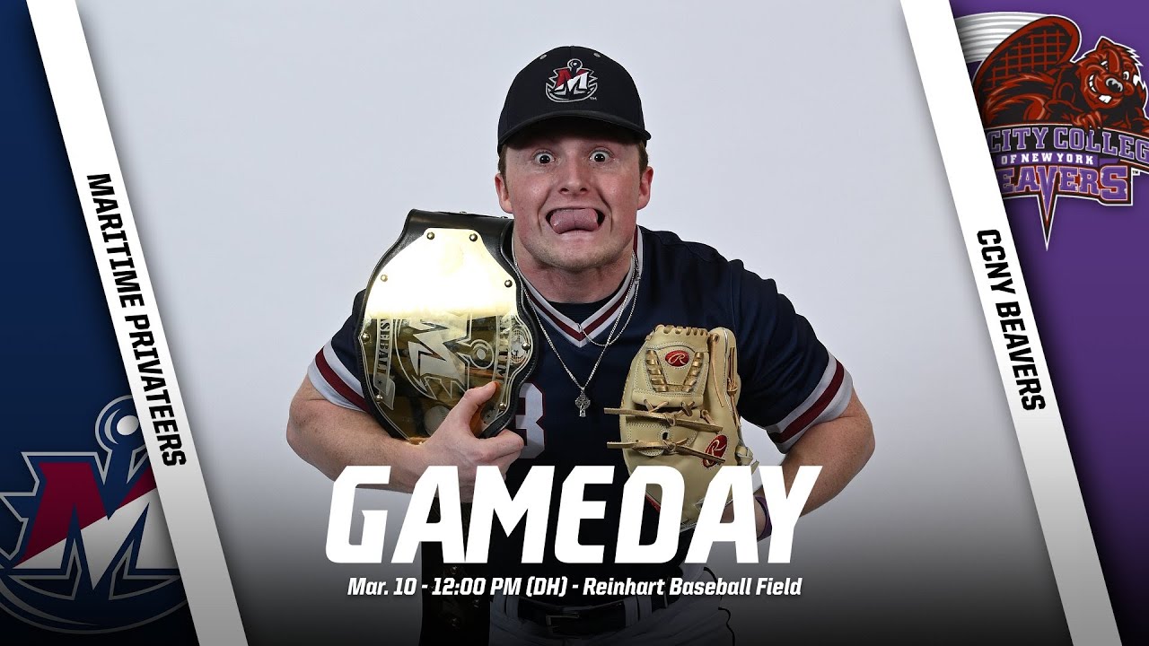 Maritime Baseball vs CCNY (3/10/23) - YouTube
