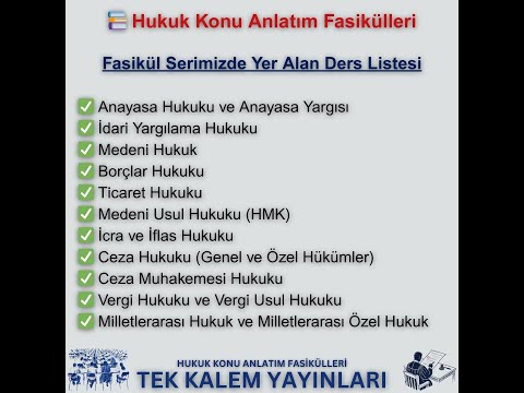 1) Avukatlık Kanunu Kolay Anlatım | HMGS Hukuk 2026 Hazırlık Serisi