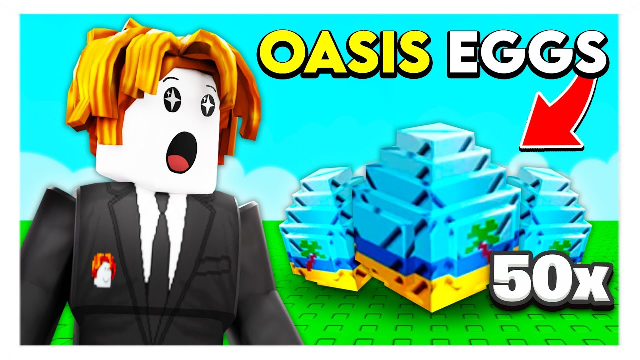 Opening 50 OASIS EGGS in Roblox Grow a Garden! 🌴 - YouTube