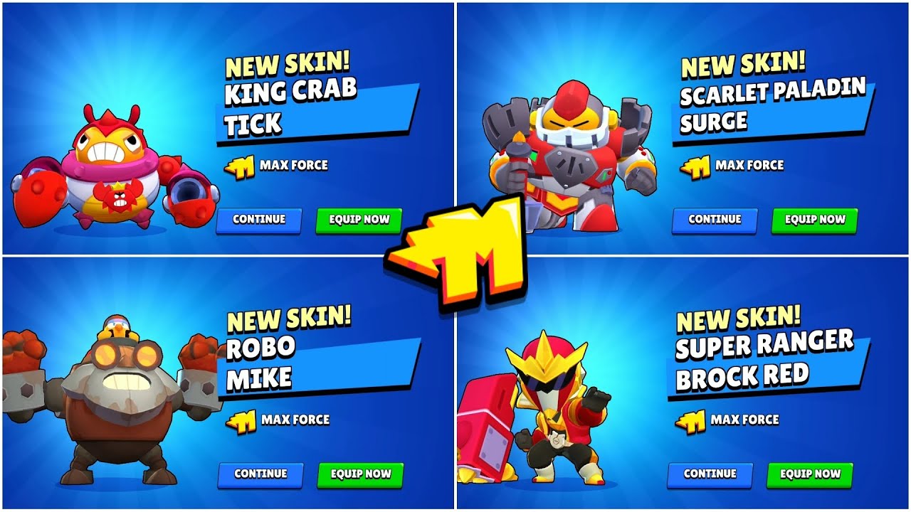 ALL MONSTER EGG DROP SKINS 🤯 | Brawl Stars - YouTube