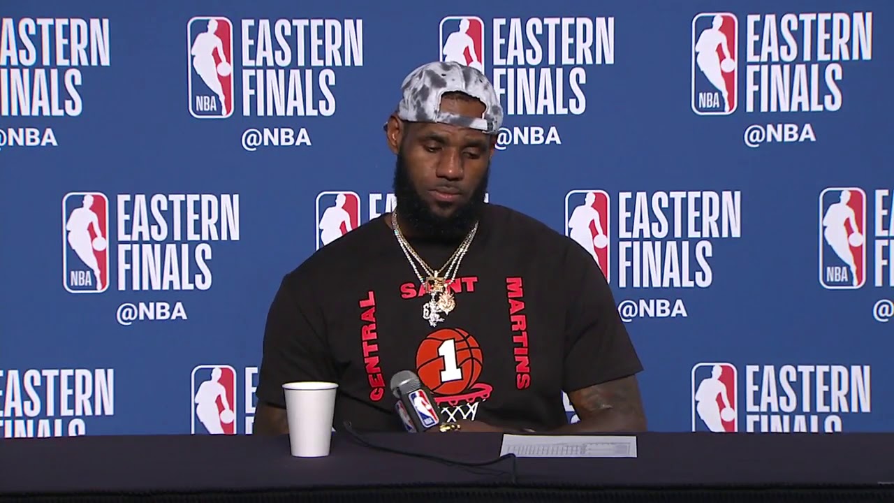 LeBron James Postgame Interview - Game 6 | Cavaliers vs Celtics - YouTube