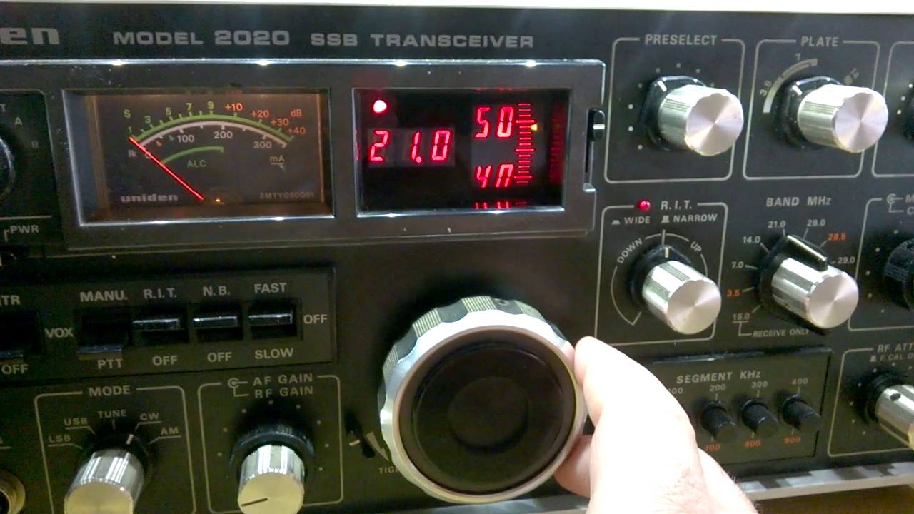 My Uniden 2020 HF Tranceiver - YouTube