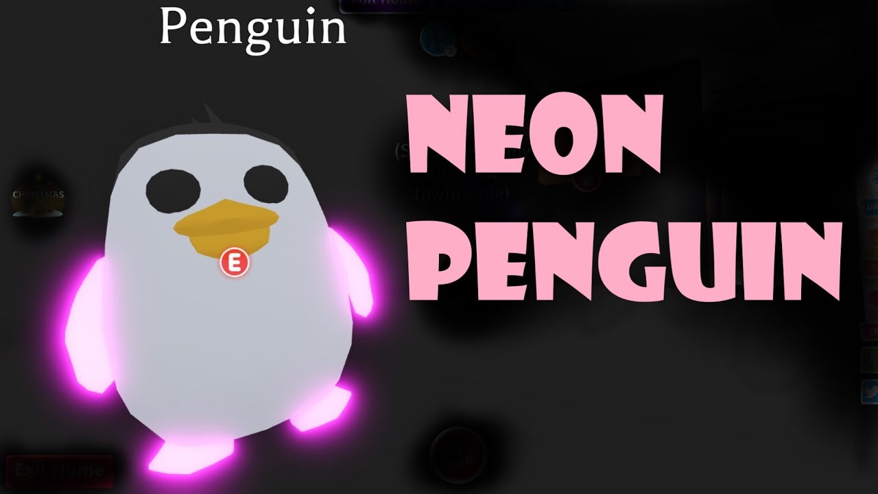 Making Neon Penguin | ROBLOX Adopt Me! - YouTube