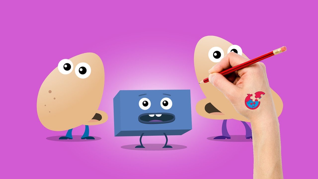 Learning to Draw And Color Big Block Sing Song For Toddlers - Nose Song ...