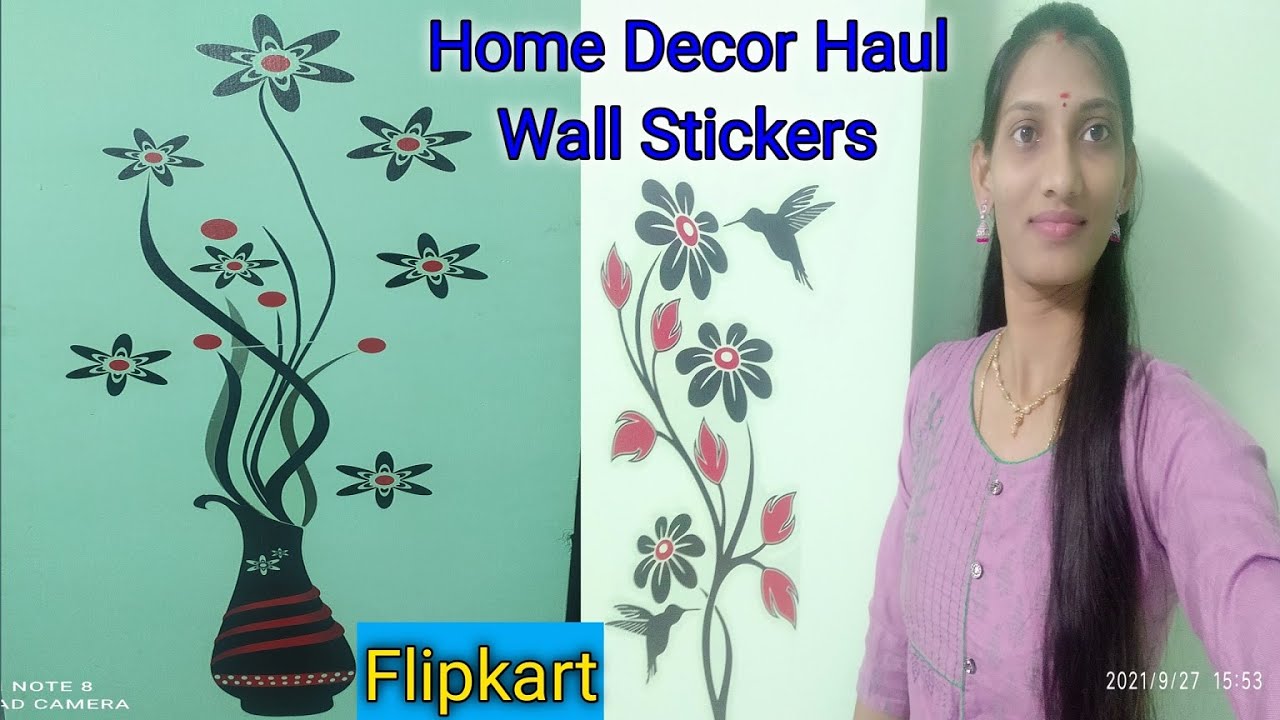 Home Decor Hual Wall Medium Stickers || Flipkart || కేవలంRs 179/-కి ...