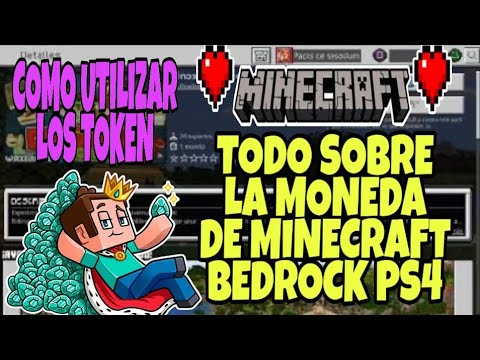 TODO LO QUE DEBES SABER DE LOS TOKEN LA MONEDA DE MINECRAFT BEDROCK PS4 ...