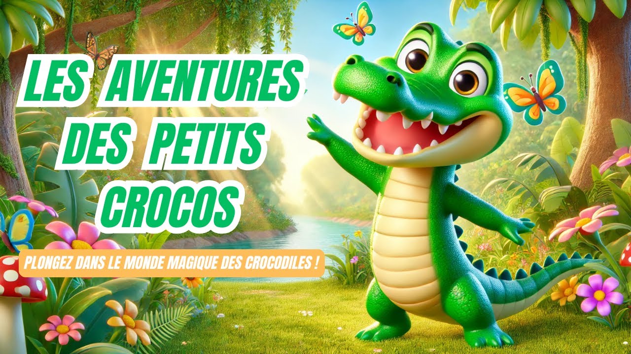 Ah les crocodiles | Les Aventures des Petits Crocos 🐊🌟 - YouTube