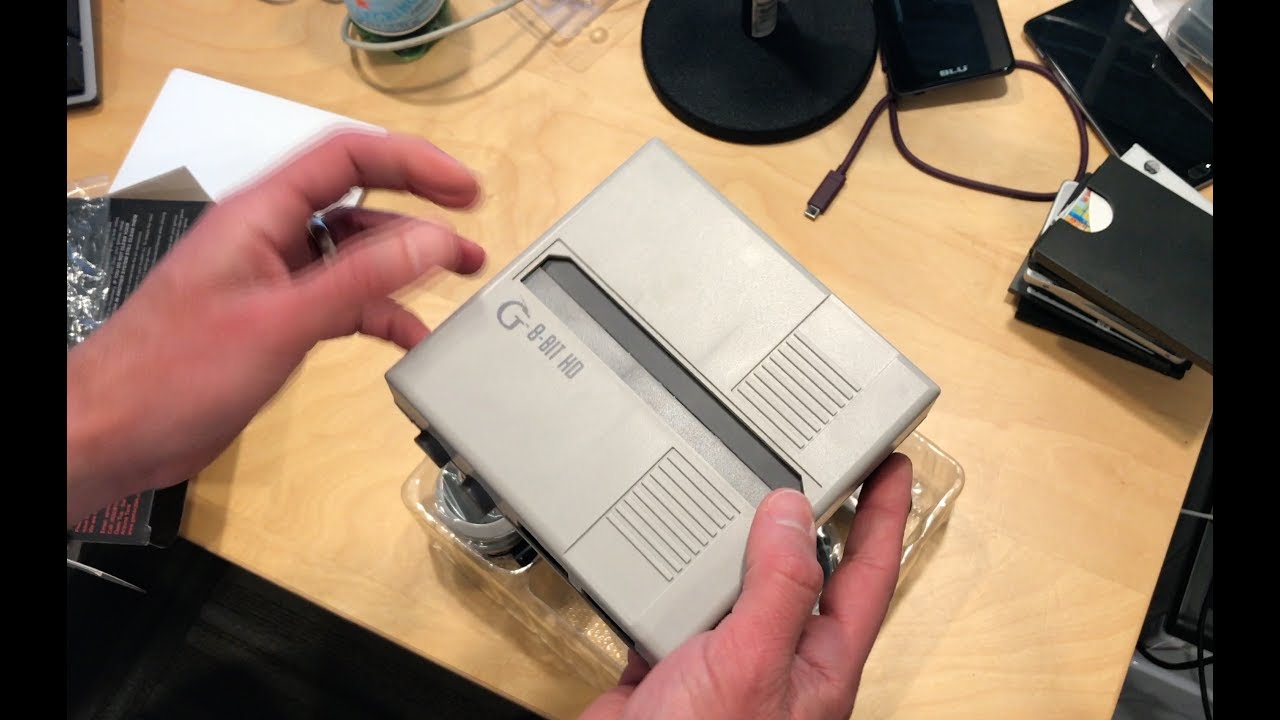 Unboxing: 8-Bit HD $29 NES Clone Console - Plays old Nintendo ...