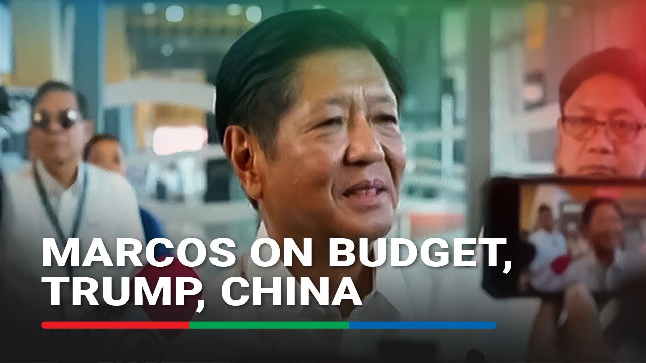 Marcos on 'destabilization' over budget, plan to meet Trump, 'deal ...