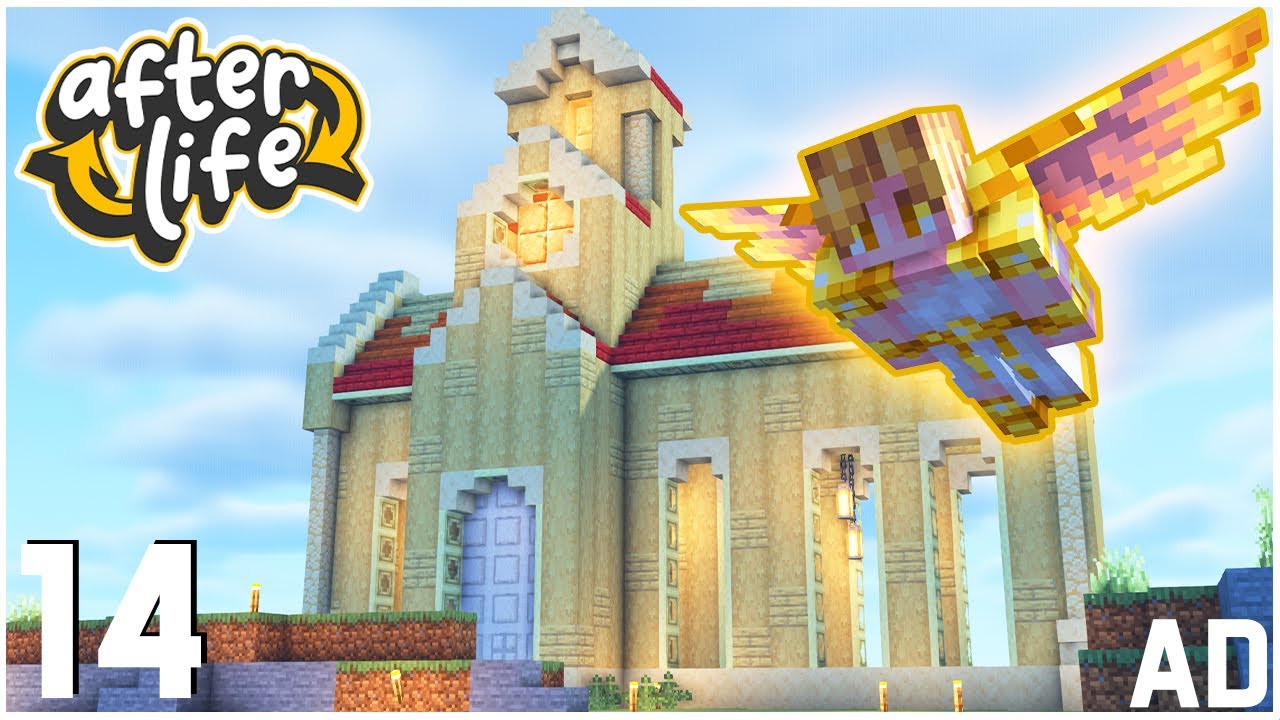 Afterlife SMP - Ep.14 - Soaring Into My New Origin! - YouTube
