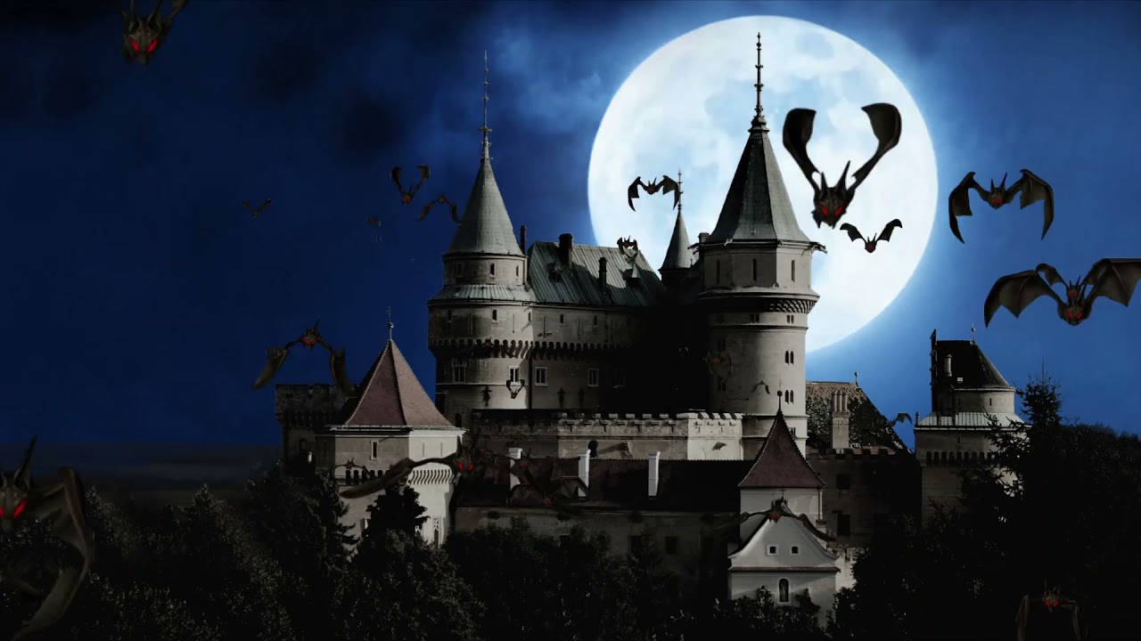 Castle || Halloween castle || free green screen castle video - YouTube
