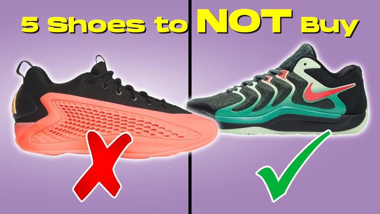 5 Basketball Shoes to AVOID… and WHY! - YouTube