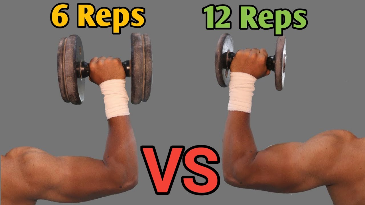 12 Reps Vs 6 Reps Which Reps Range Is Best For Muscle Growth YouTube 12 Reps Vs 6 Reps Which Reps Range Is Best For Muscle Growth YouTube