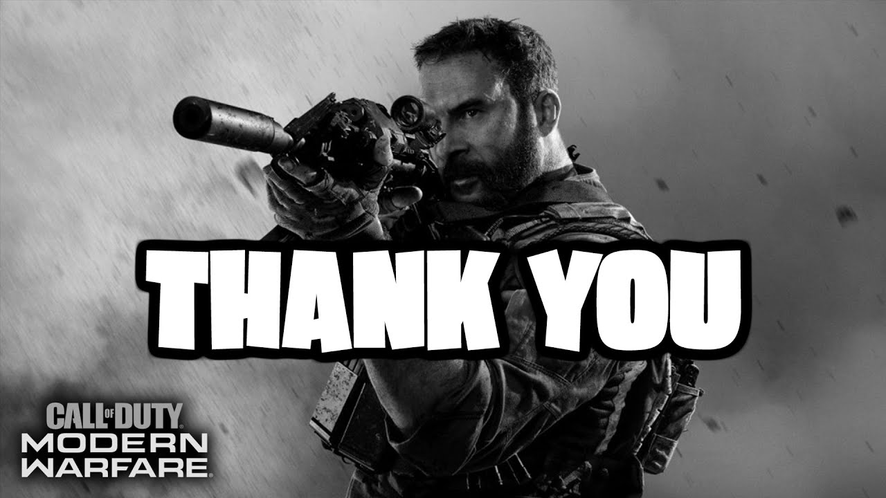 Thank You, Modern Warfare 2019 - YouTube