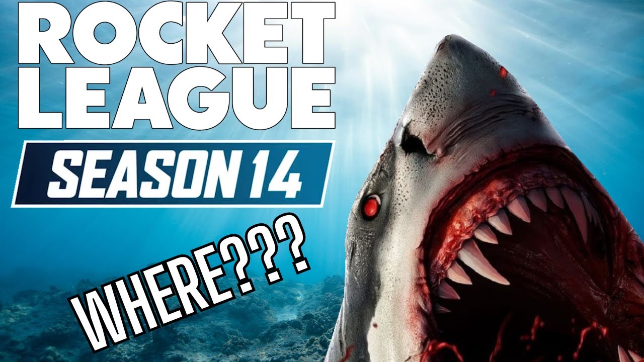 Rocket League Season 14 - NEW Pass, Season Rewards(WHERE IS THE SHARK ...