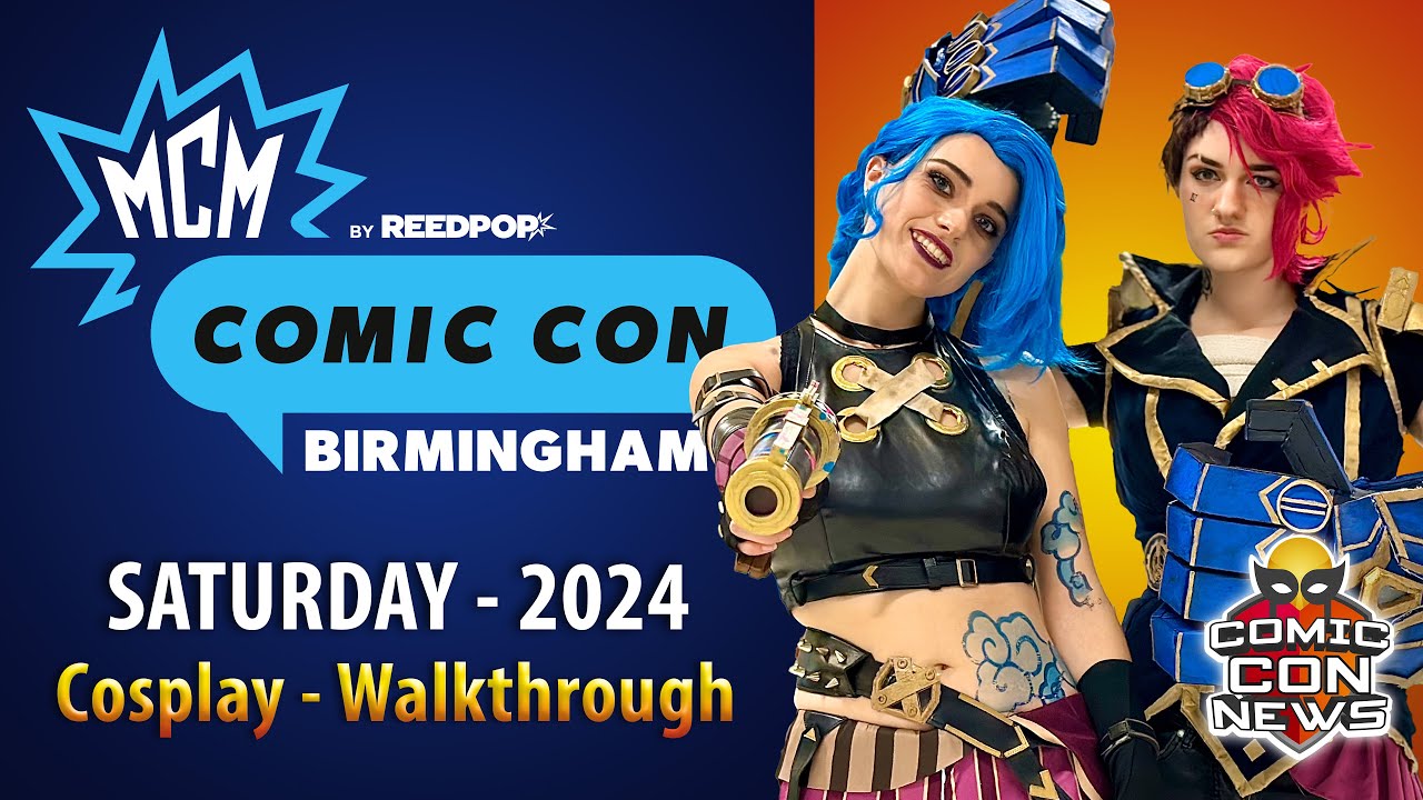 MCM Comic Con Birmingham 2024 Saturday - YouTube