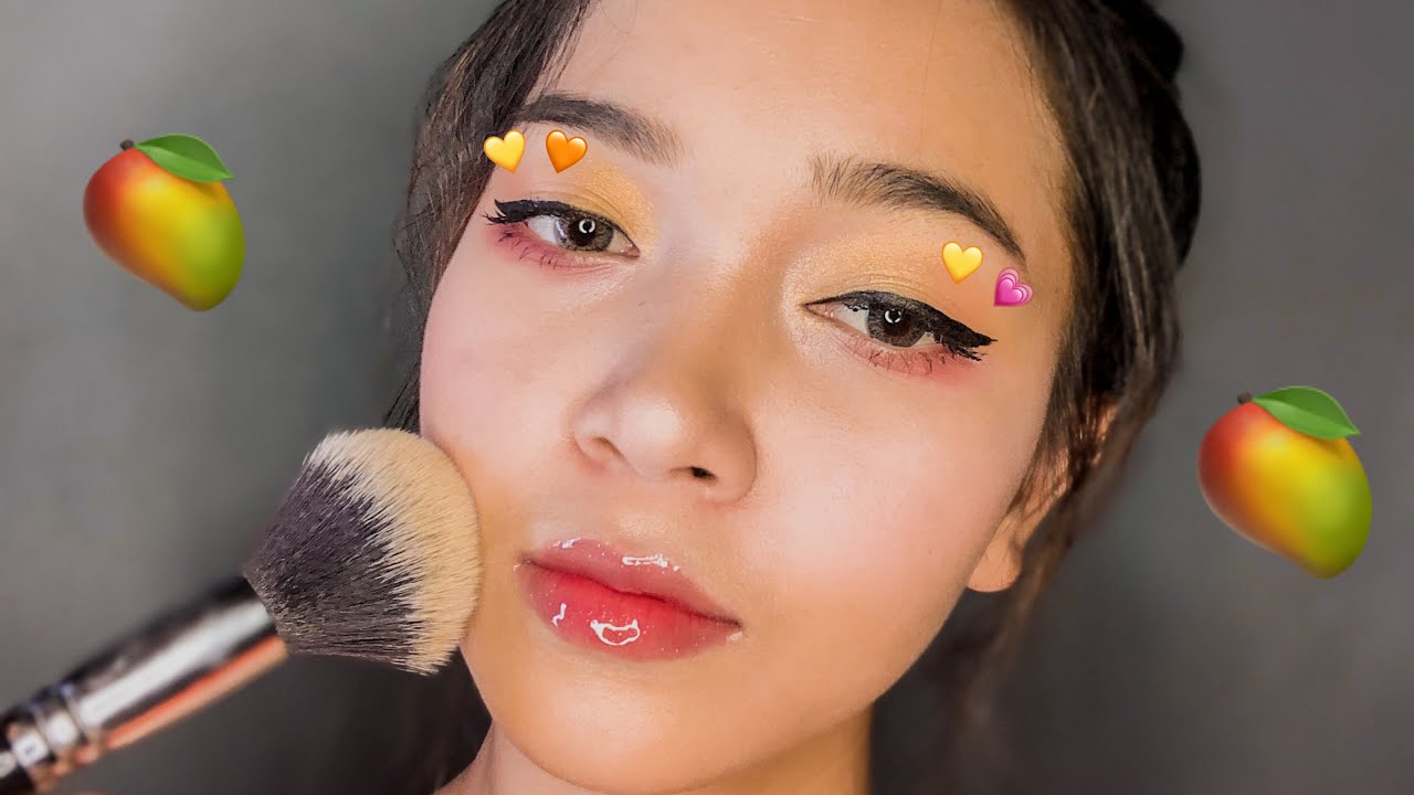 Beautiful Makeup Tutorial/Part 02/ mango eyeshadow 🥭 - YouTube