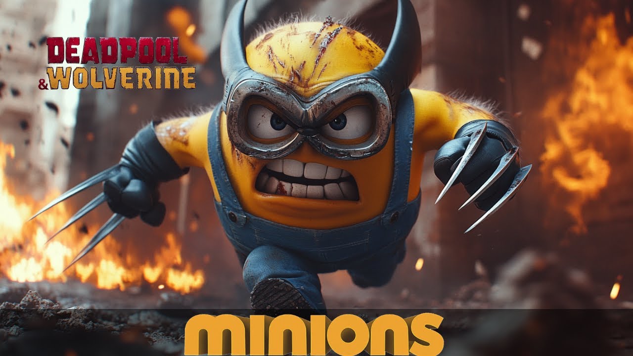 Deadpool & Wolverine Variants as Minions | AI Image Showcase - YouTube