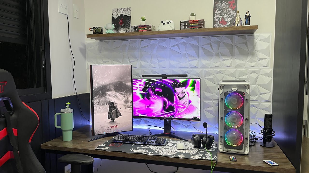 meu setup atual e organizado - YouTube