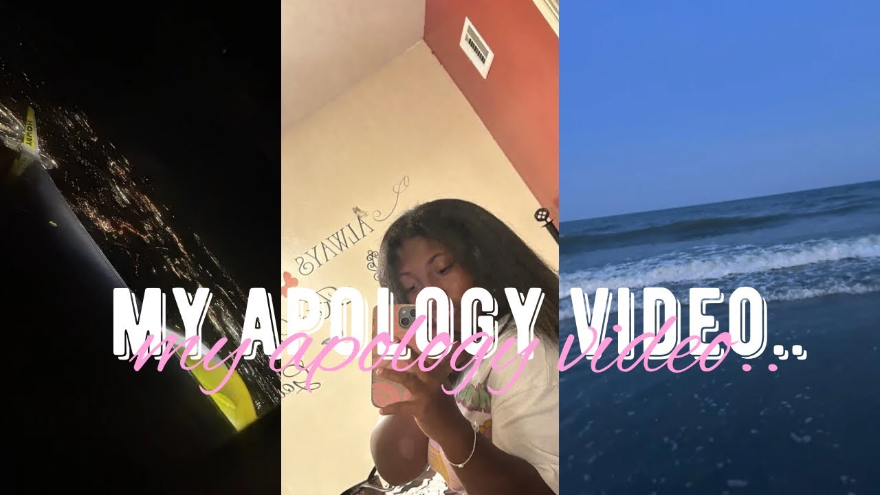 my apology video.. - YouTube
