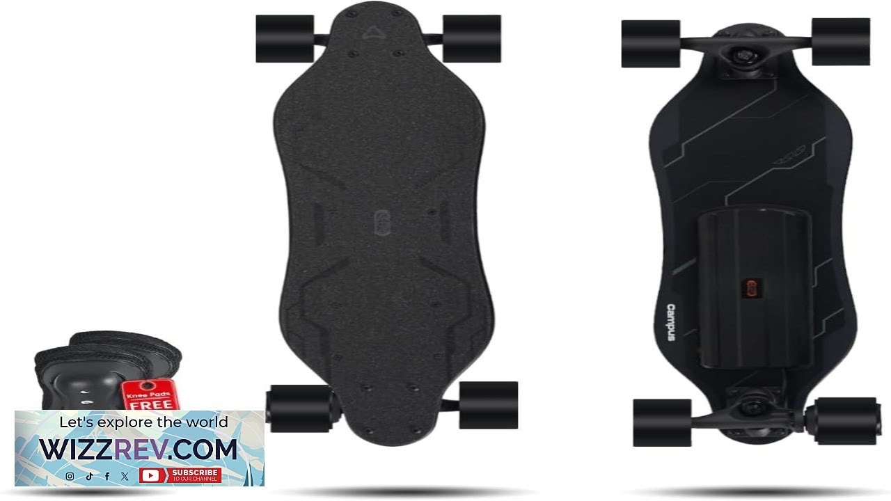 MEEPO Campus/V3S/V5/ER/ENVY Electric Skateboard with Remote Top Speed Up to 29 Mph Review - YouTube