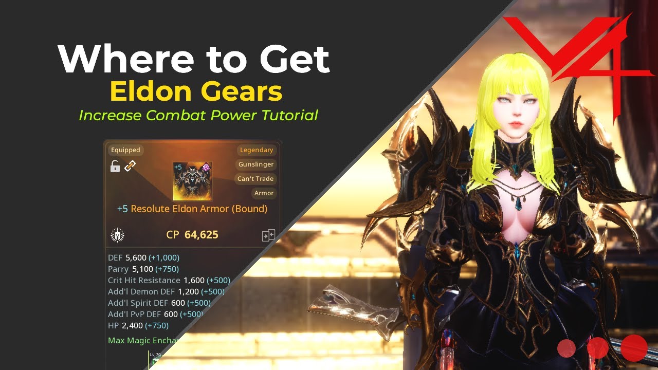 V4 Tutorial - How to get Eldon Gears - YouTube