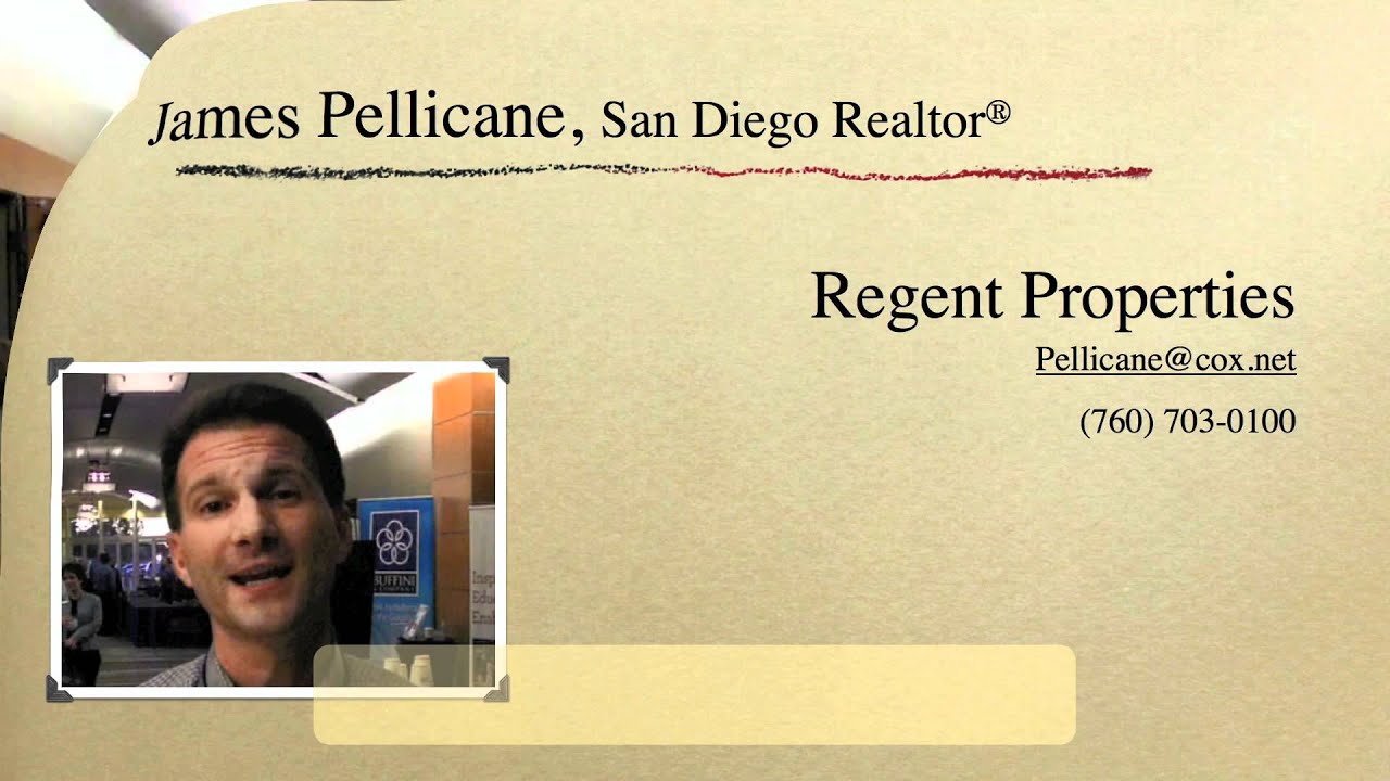 James Pellicane San Diego Real Estate Agent - YouTube