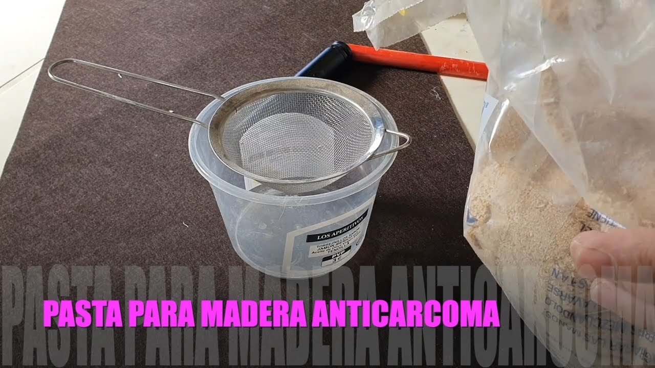 La mejor Pasta para Madera - YouTube