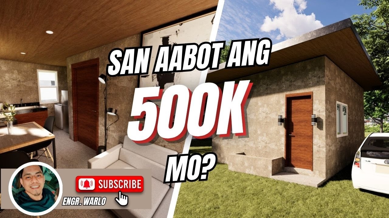 500K BUDGET HOUSE DESIGN PHILIPPINES SA 2025 - YouTube
