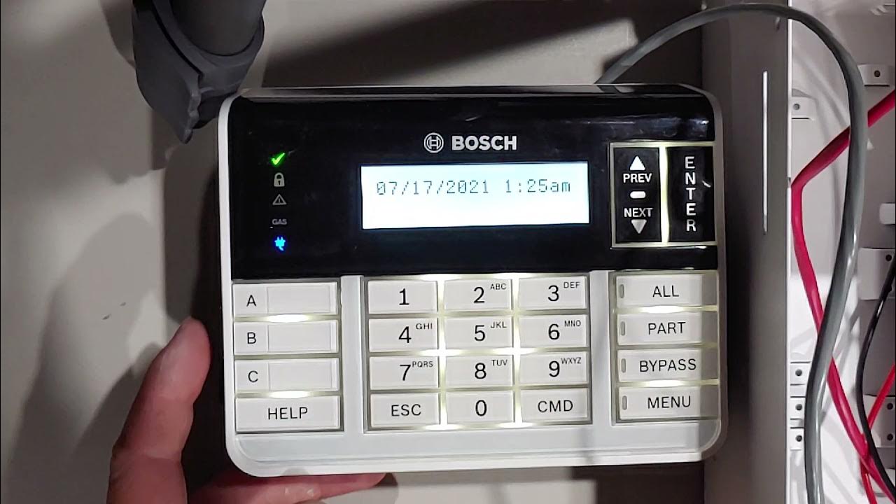Bosch Keypad Demo & Sounds - YouTube
