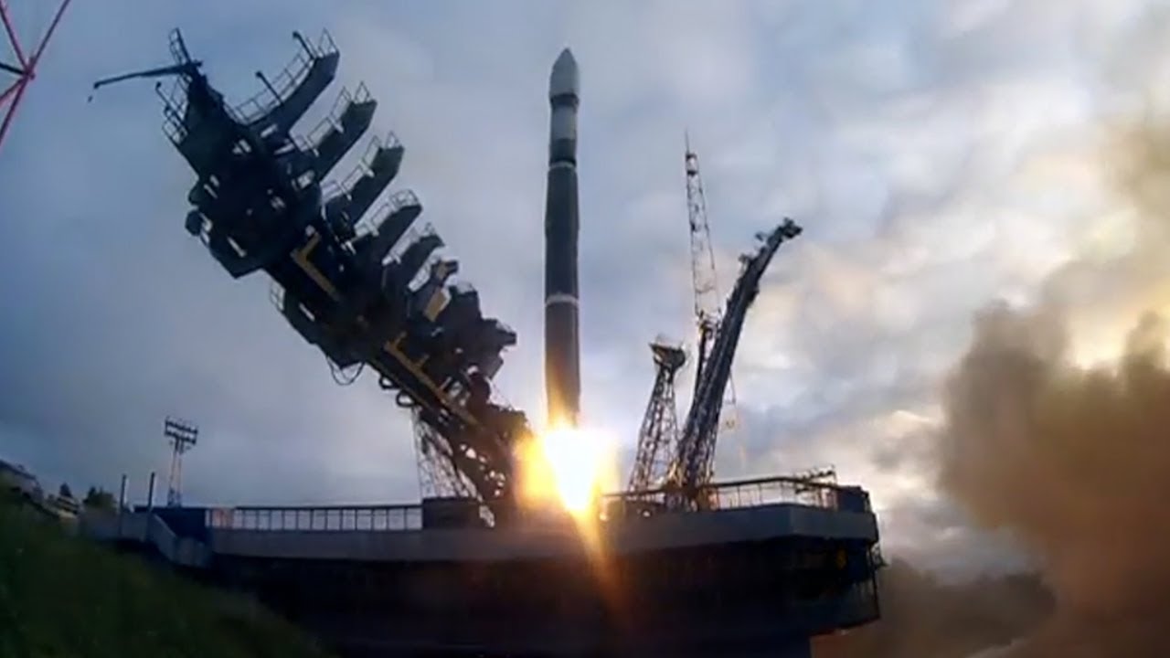 Soyuz-2.1v launches Kosmos-2535, Kosmos-2536, Kosmos-2537 and Kosmos ...
