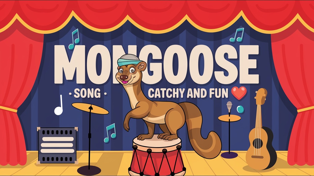 Mongoose - Song | Catchy and Fun Repetition 🦊🎶 #mongoose - YouTube