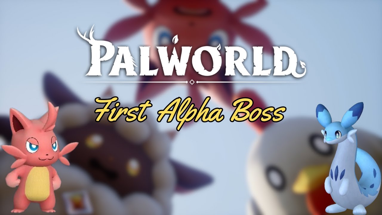 Palworld - First Alpha Boss - YouTube