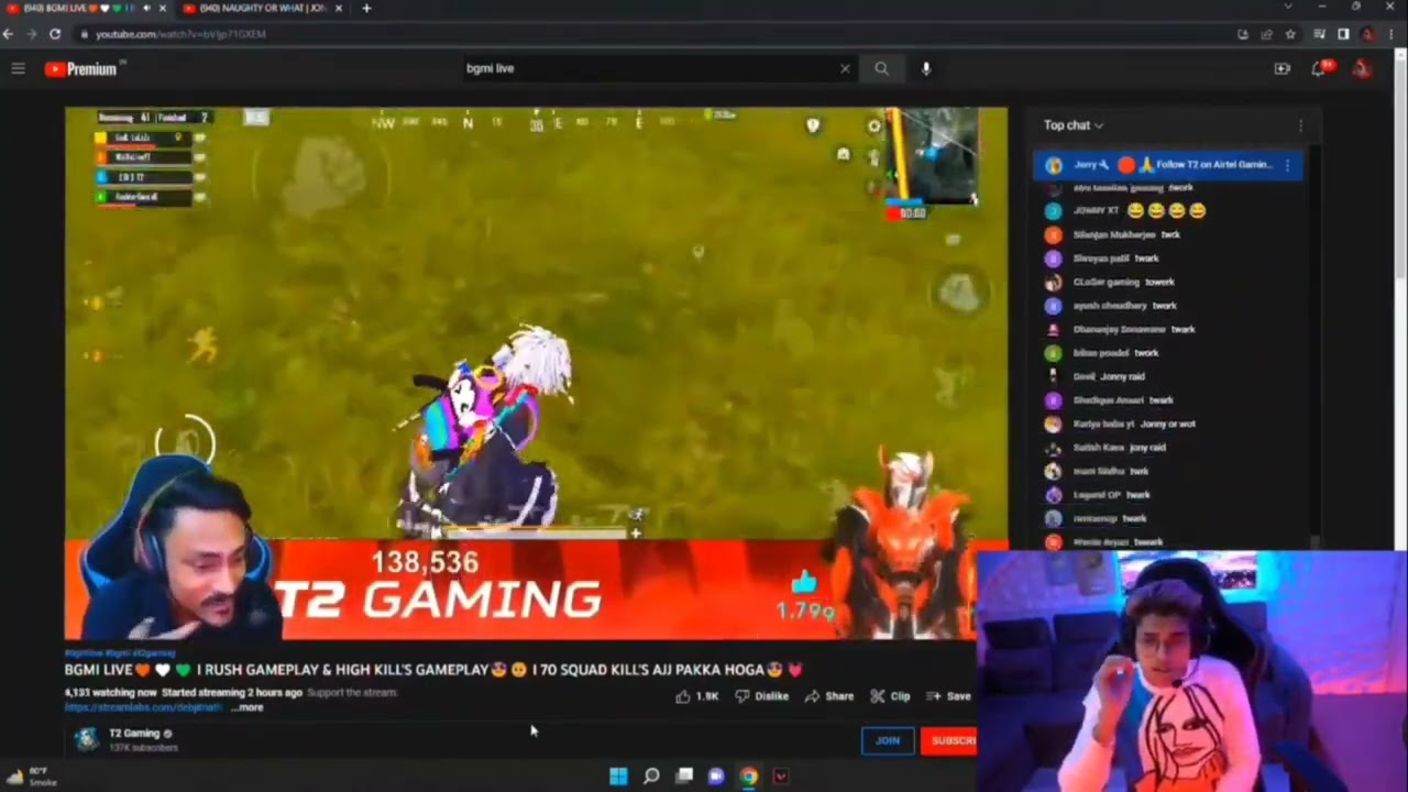 Jonathan Raid On T2 Gaming & Girl Gamer🔥 @JONATHAN GAMING - YouTube