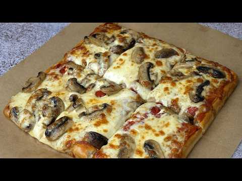 We Don't Buy PIZZA Anymore! Liquid Dough, No Kneading Pizza-No Rolling!