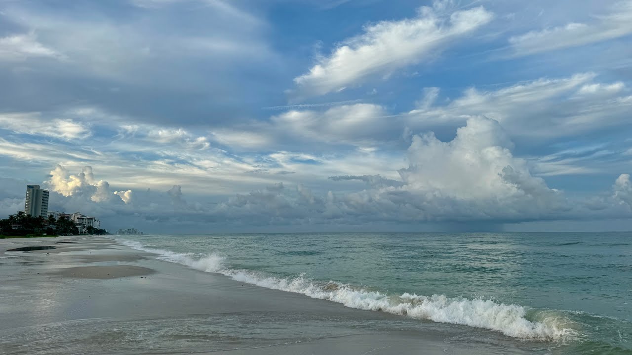 Part 1 of Robb’s Thursday Morning Beach Walk in North Naples, Florida ...