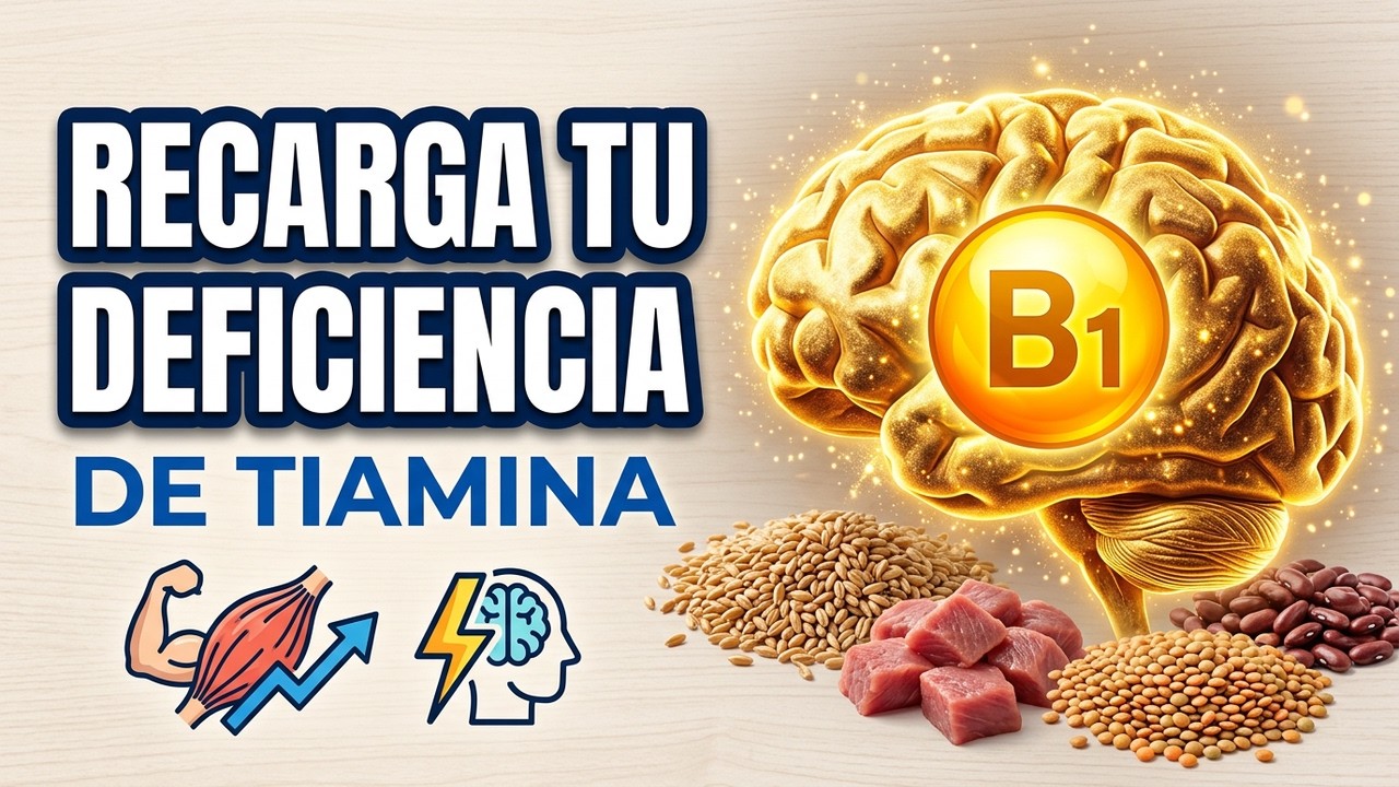 Tiamina EXPLICADA: Funciones y Beneficios para tu Salud - YouTube