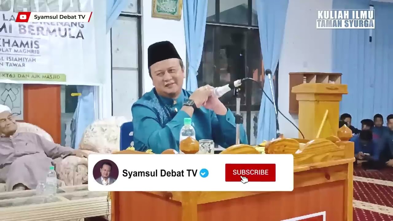 SYAMSUL DEBAT | DUA AZAM PALING BAIK - YouTube