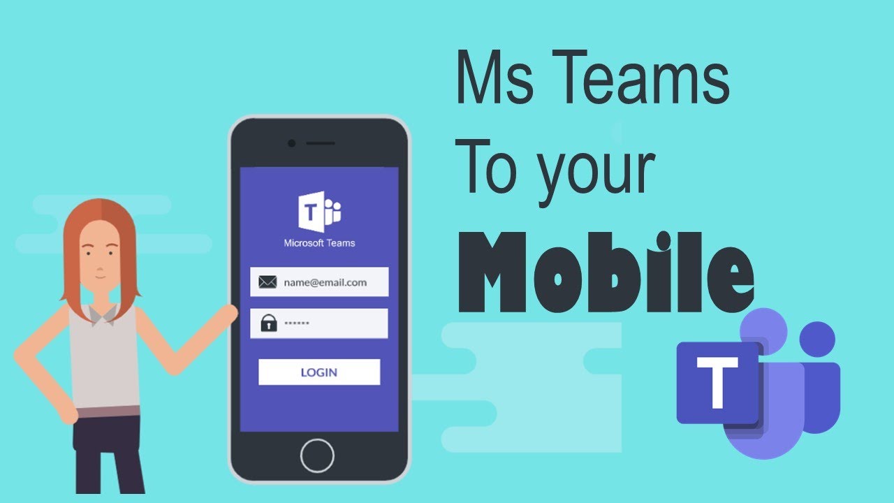 How to Install Microsoft Teams For Mobile or Tablet 2020|Updated - YouTube