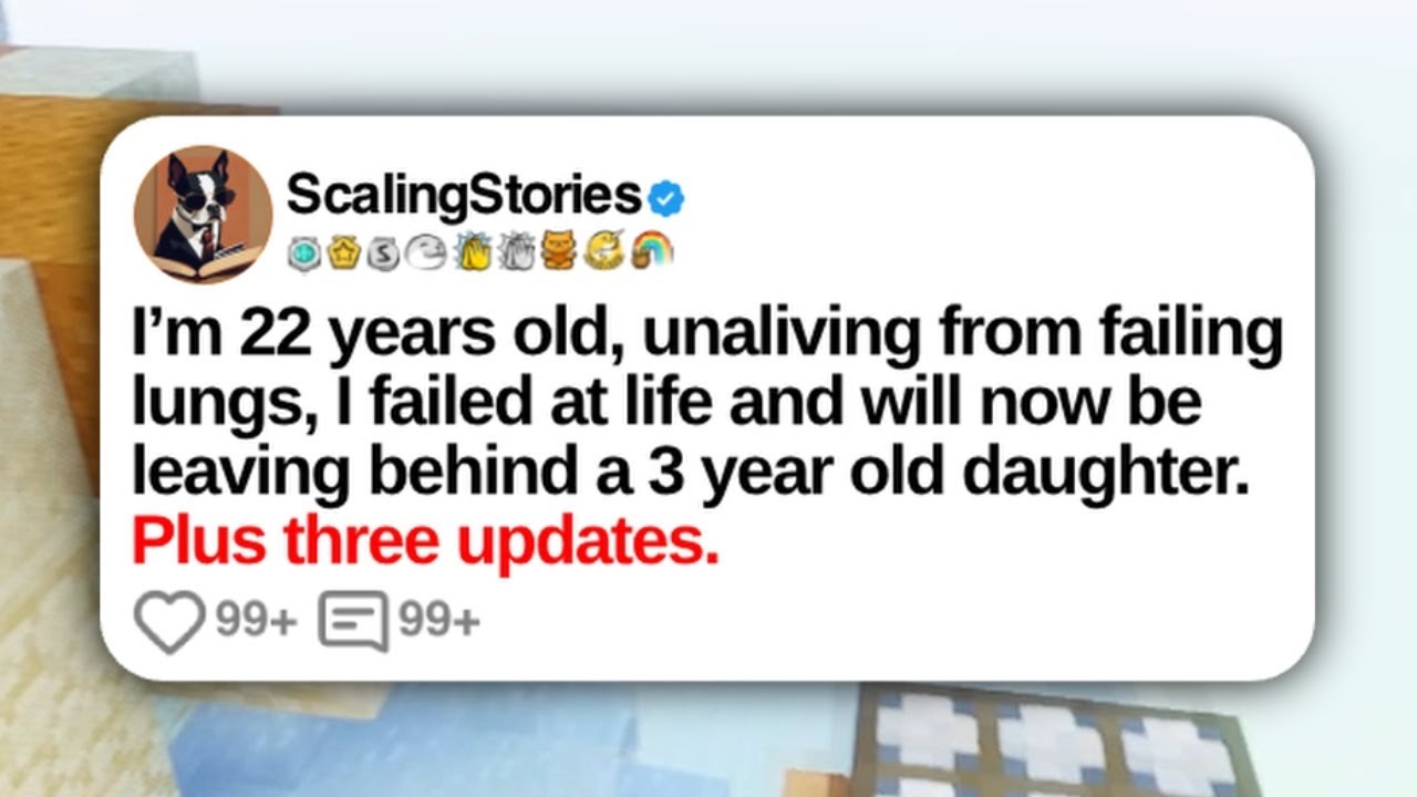 Final Update: I’m 22 years old, unaliving from failing lungs, I failed ...