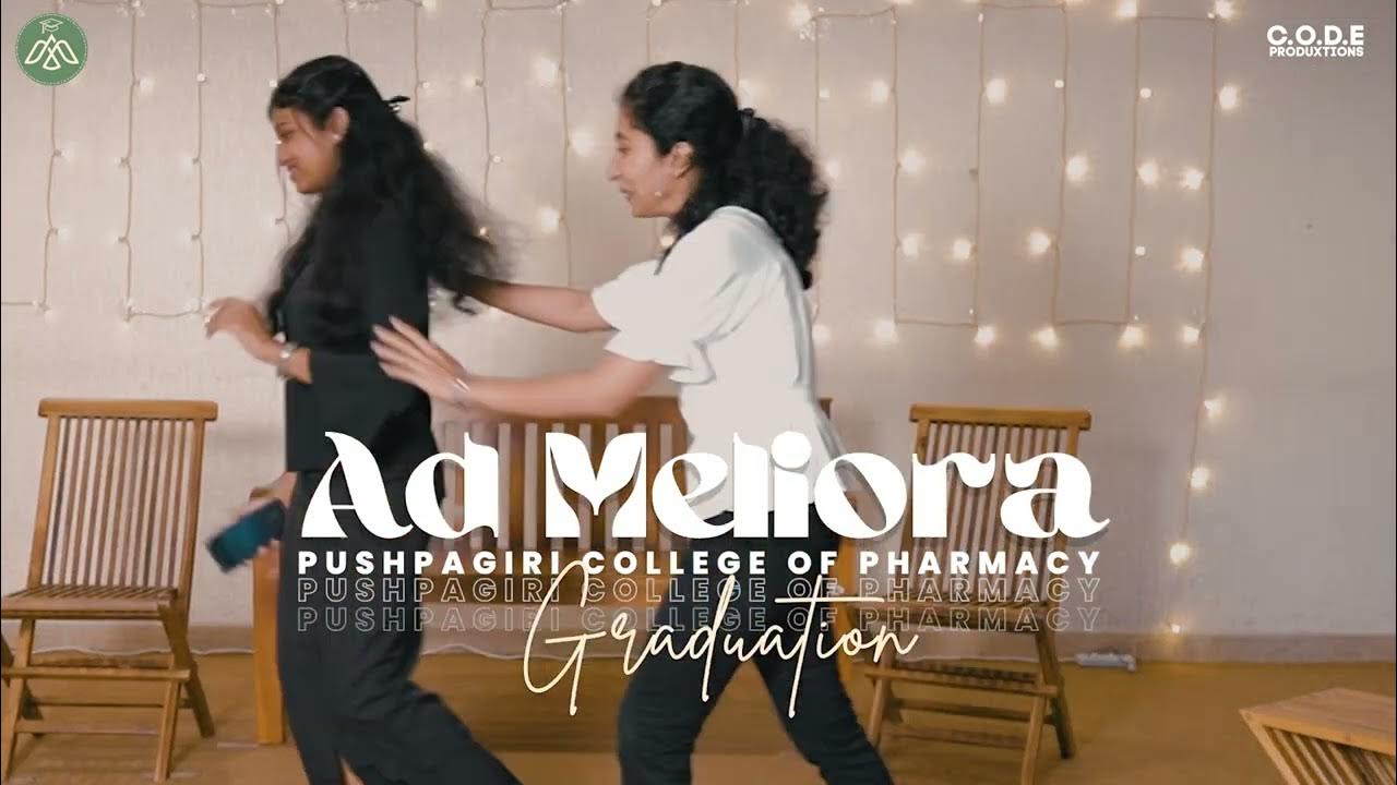 Ad Meliora Promo Tape | Pushpagiri College of Pharmacy Graduation | C.O.D.E Produxtions - YouTube