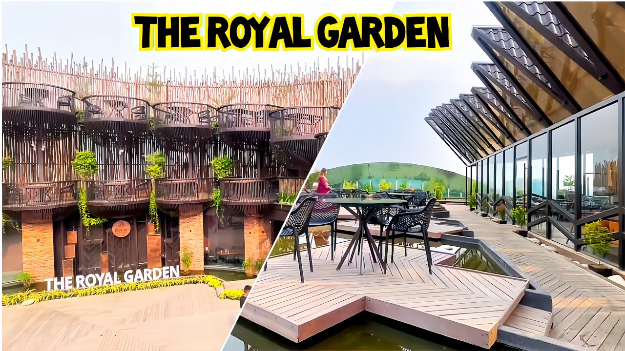 Biggest Rooftop Restaurant in Uttara|The Royal Garden|Luxurious Rooftop ...