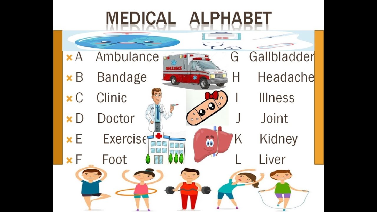 Medical Alphabet - YouTube