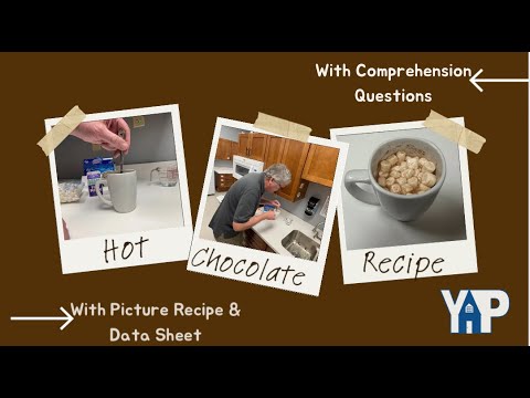 How to Make Hot Chocolate (Visual Recipe with Data Sheet) - YouTube
