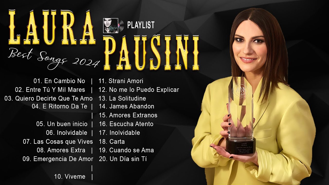 Laura Pausini Greatest Hits Full Album 2024 Laura Pausini Mix