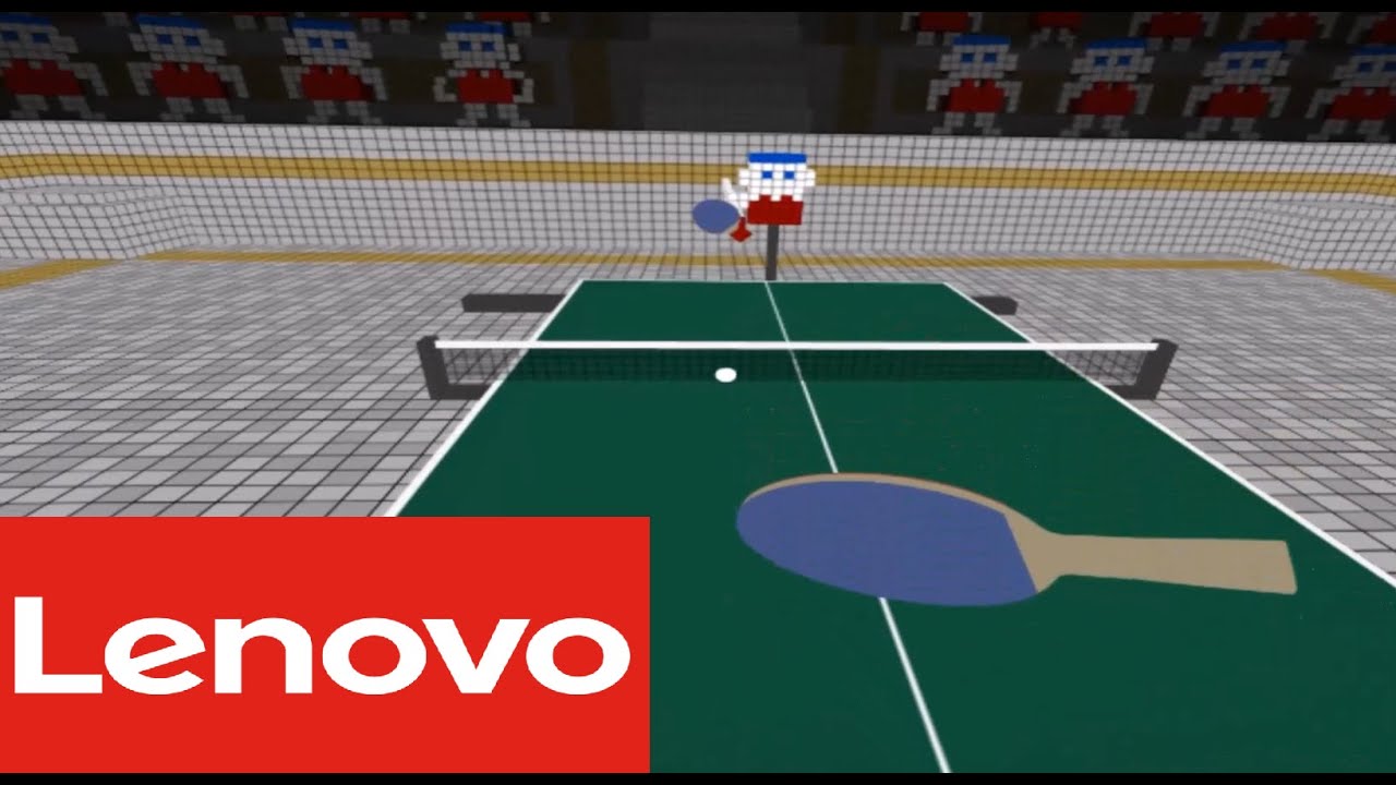 VR Ping Pong Early Access - HTC Vive Lenovo Y900 Gameplay - YouTube
