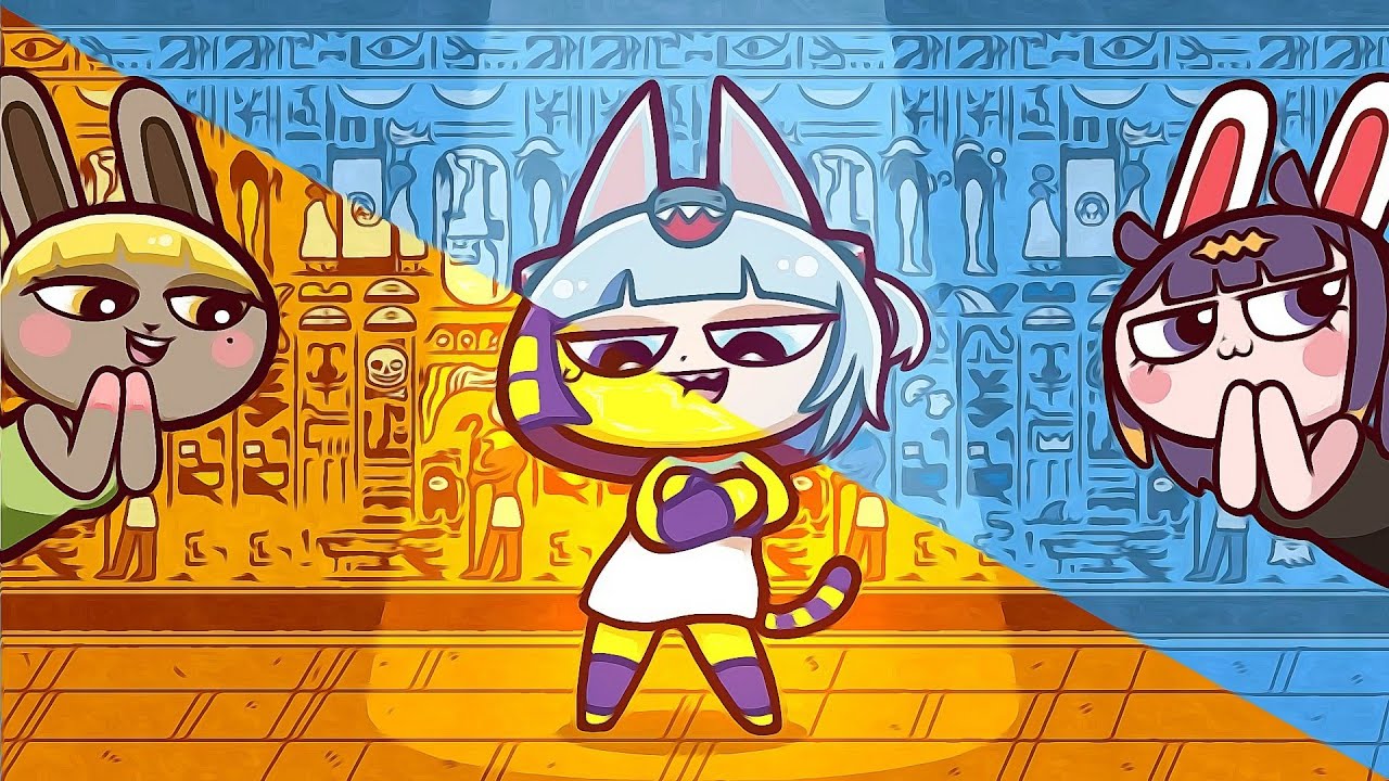 Cat On The Ceiling - Ankha Dance but Cat Shark (Ankha - Animal Crossing ...